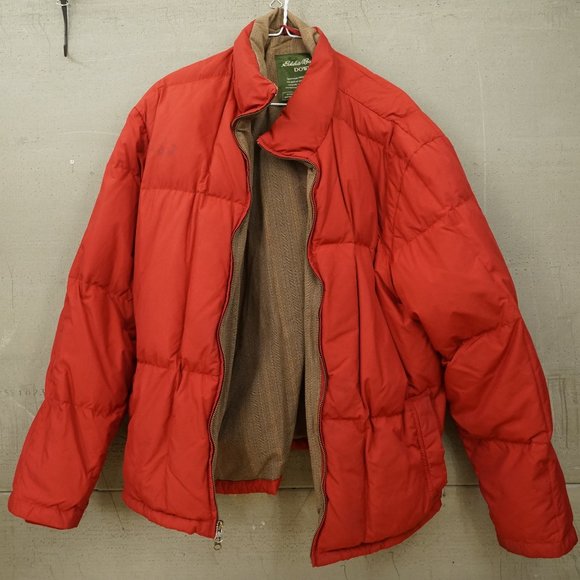 Eddie Bauer | Jackets & Coats | Vintage Eddie Bauer Brick Red Down ...